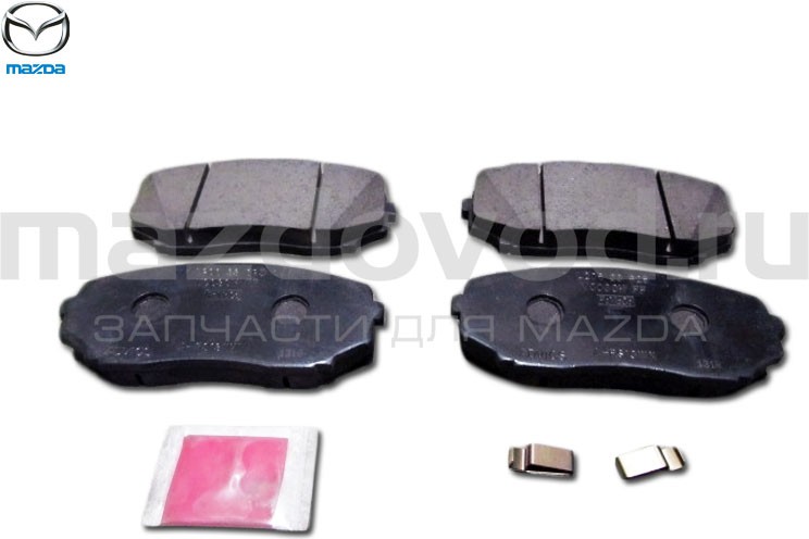 Колодки тормозные передние для Mazda CX-7 (ER) (MAZDA) EHY43328Z ...